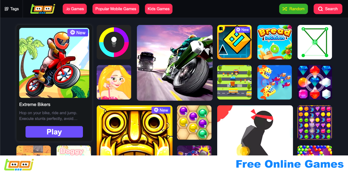 TooJ - 無料オンラインゲームサイト！今すぐ遊べる人気ゲーム満載！